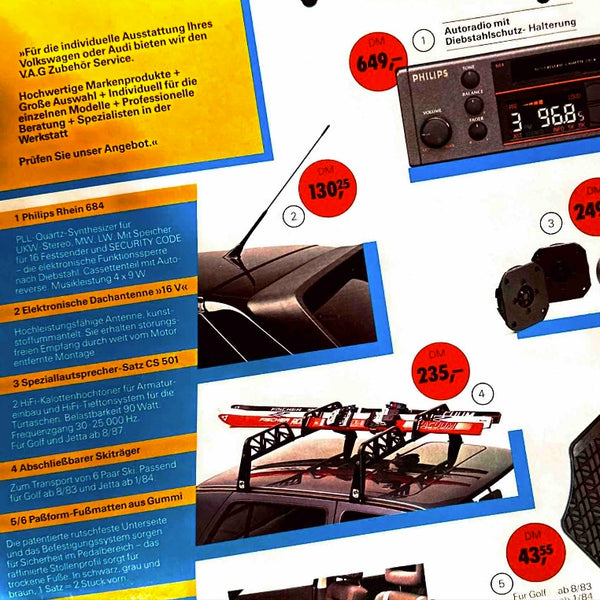 Golf MK2 Auto haus Forstenried Brochure (PDF File) – Golf Mk2 Parts