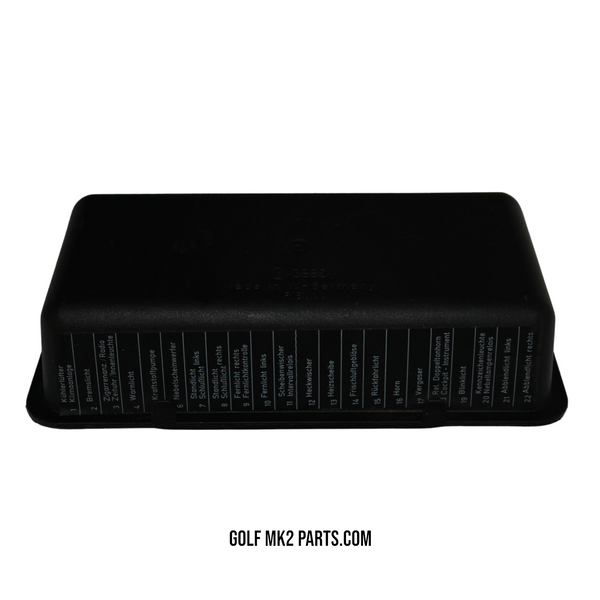 Fuse Box Cover CE2 New type – Golf Mk2 Parts