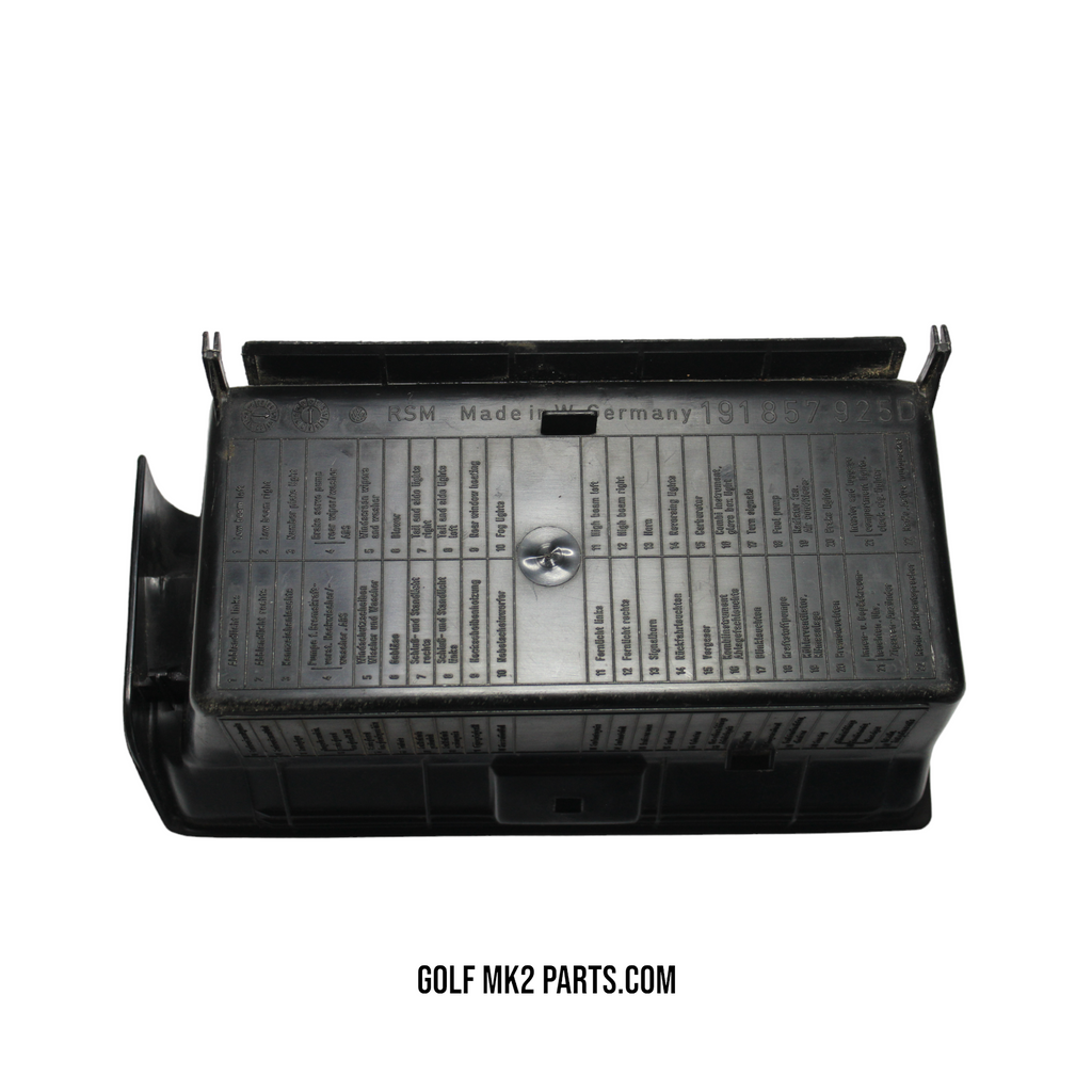 Fuse Box Cover CE1 Old Type – Golf Mk2 Parts