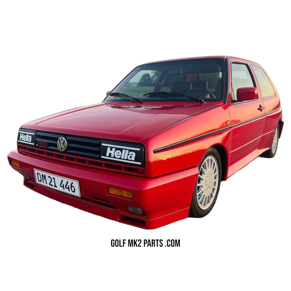 Hella covers Rallye front black and white – Golf Mk2 Parts