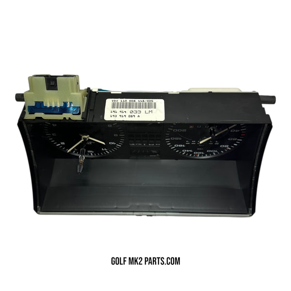 Speedometer unit CE2 (Gasoline) - 110.383 KM – Golf Mk2 Parts
