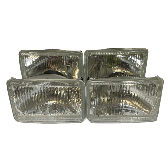 Square headlight set for GTS, Votex and Taifun fronts – Golf Mk2 Parts