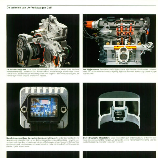 Golf MK2 CL, GL, GTD brochure (PDF File) – Golf Mk2 Parts