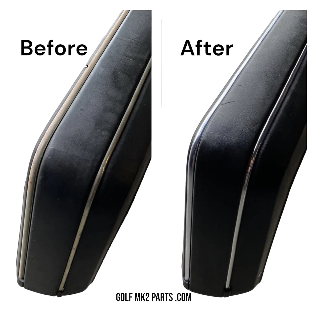 Chrome bumper trim replacement (set) (PRE-ORDER) – Golf Mk2 Parts